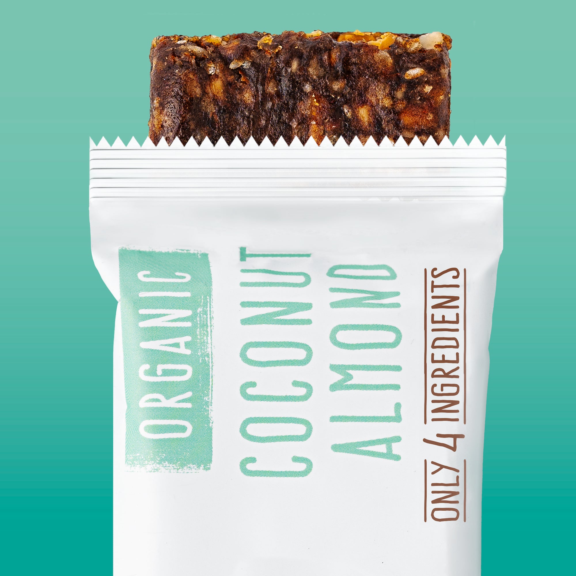 organic coconut almond energy bar | jonesbar