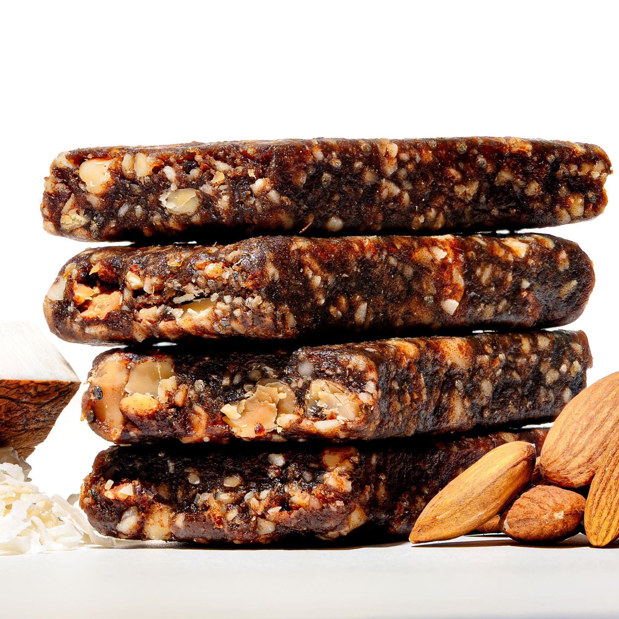 organic coconut almond energy bar | jonesbar