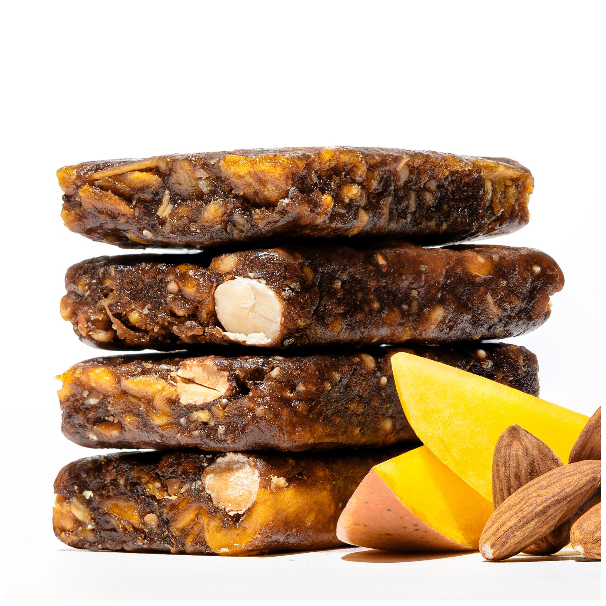 organic mango almond energy bar | jonesbar
