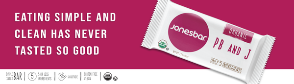 jonesbar | organic fruit and nut bars - made with real food.